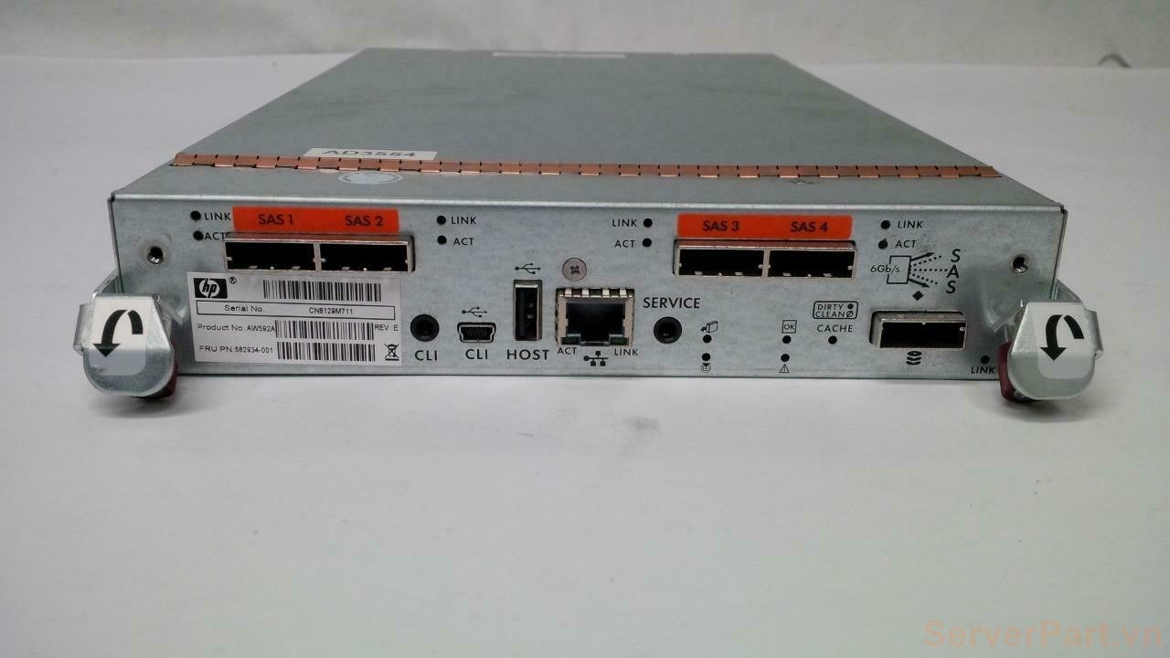 Mô đun điều khiển Module Controller HP MSA P2000 G3 4 port SAS AW592A ...