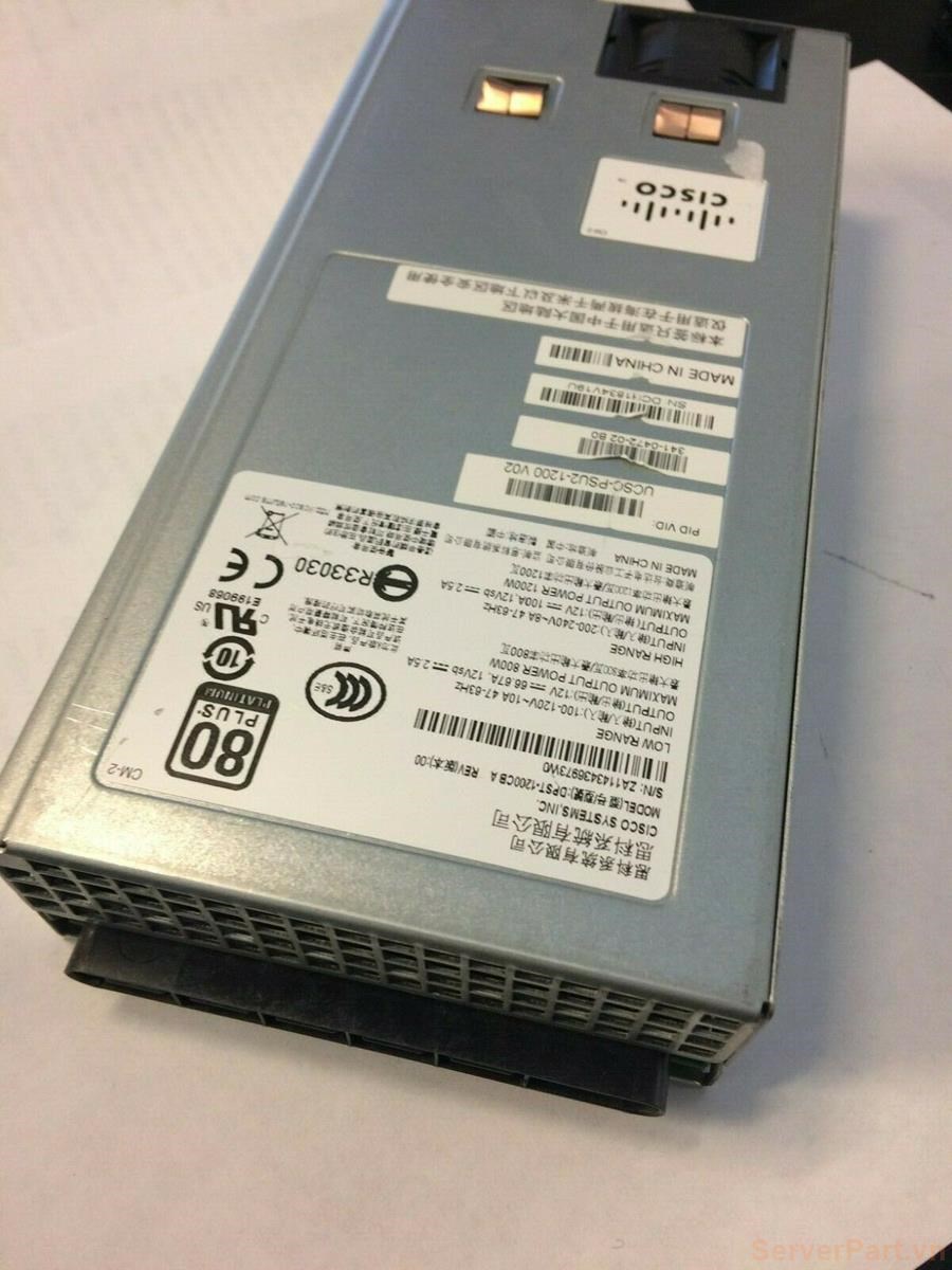 Bộ nguồn PSU Cisco UCS C260 M2 1200w 341-0472-02 341-0472-01 UCSC-PSU2 ...