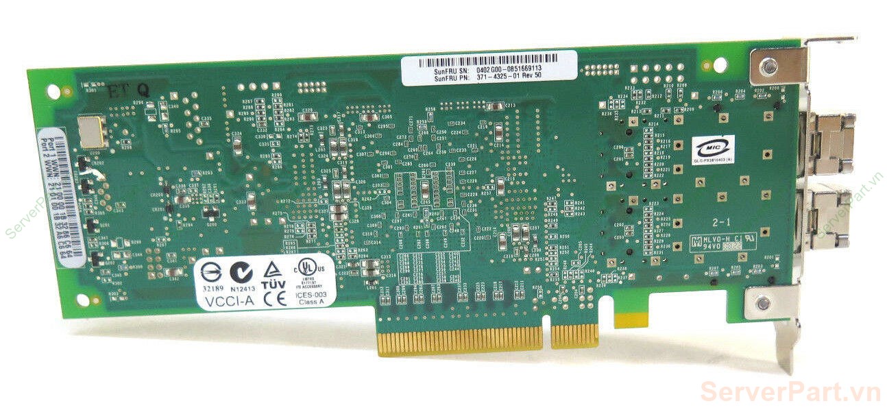 Sg Xpcie2fc Qf8 Z 371 4325 01 371 4325 02 Cáº C Hba Card Fc Sun Qlogic