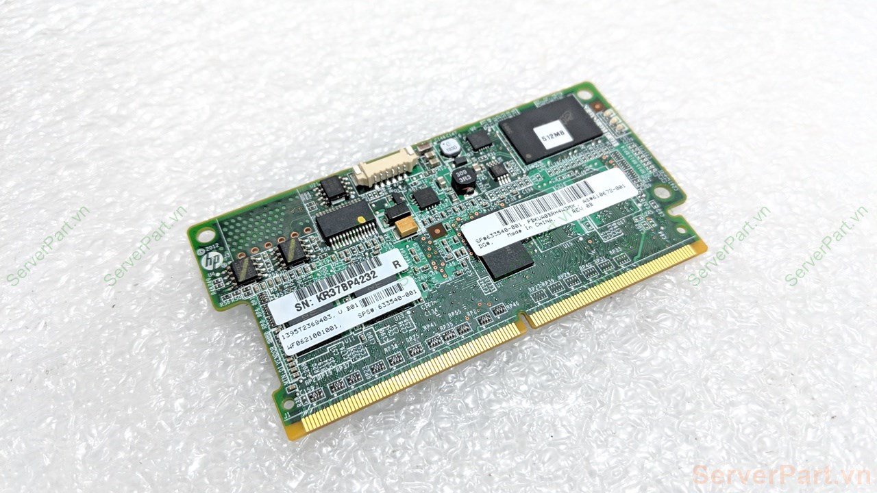 633540-001 610672-001 661069-B21 Bộ nhớ cache HP 512mb FBWC Flash Back | ServerPart.vn