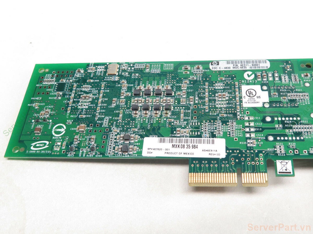 407620-001 AE311-60001 Cạc HBA Card FC HP Qlogic QLE2460 4Gb 1 Port FC SFP | ServerPart.vn
