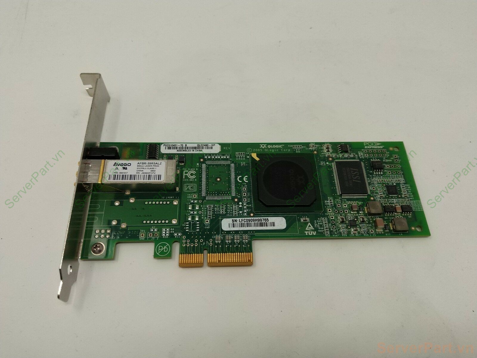 407620-001 AE311-60001 Cạc HBA Card FC HP Qlogic QLE2460 4Gb 1 Port FC SFP | ServerPart.vn