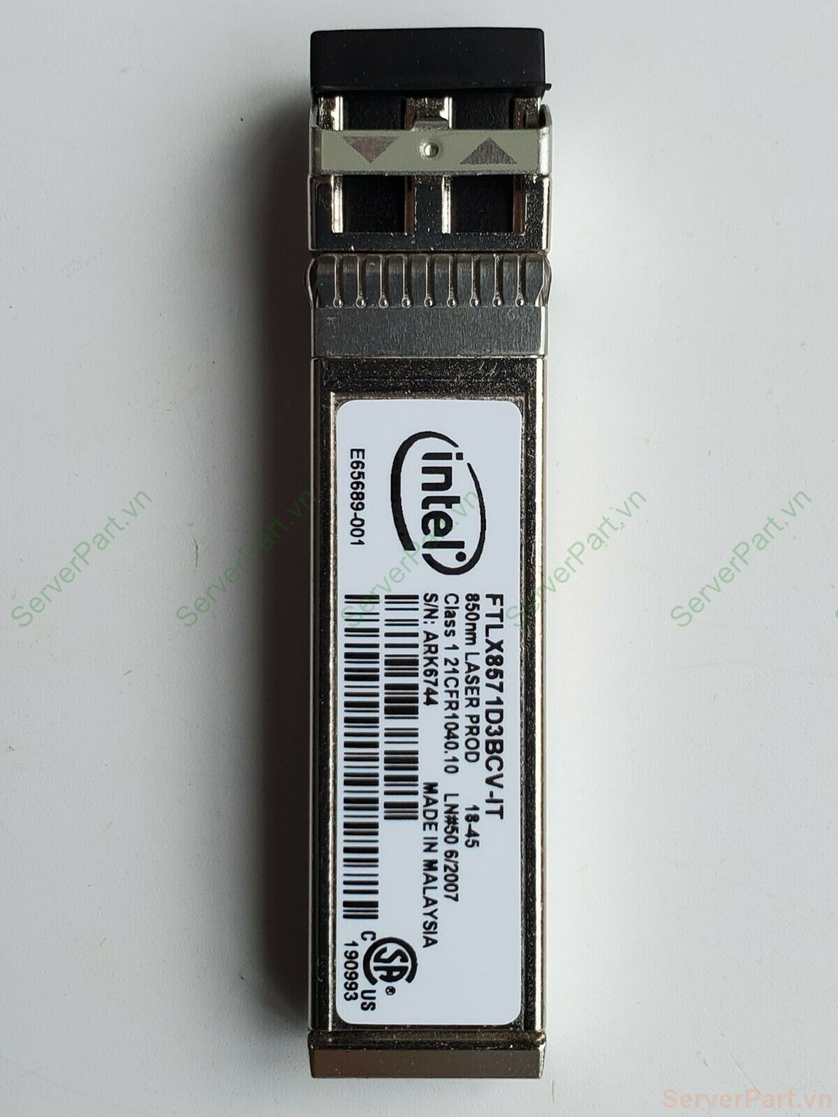 FTLX8571D3BCV-I3 Mô đun quang Module Intel 10Gb FC SFP+ Transceiver 85 ...