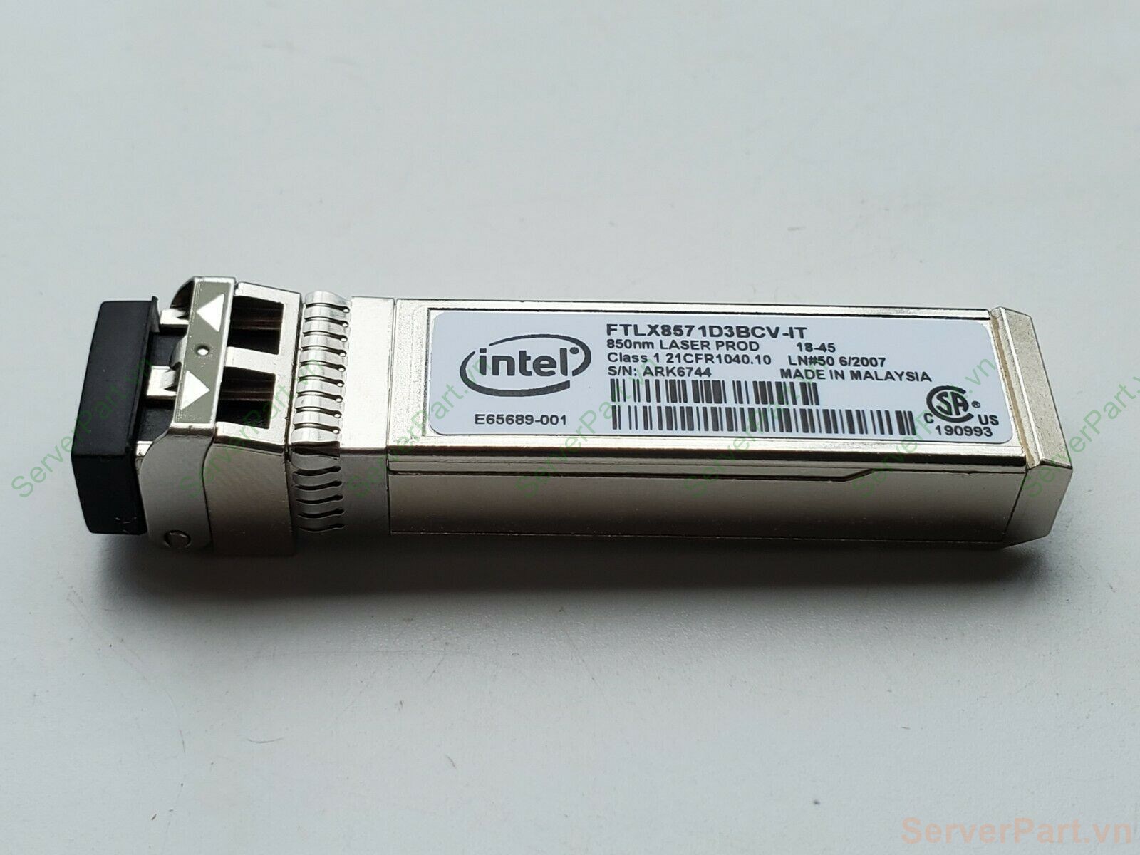 FTLX8571D3BCV-I3 Mô đun quang Module Intel 10Gb FC SFP+ Transceiver 85 ...
