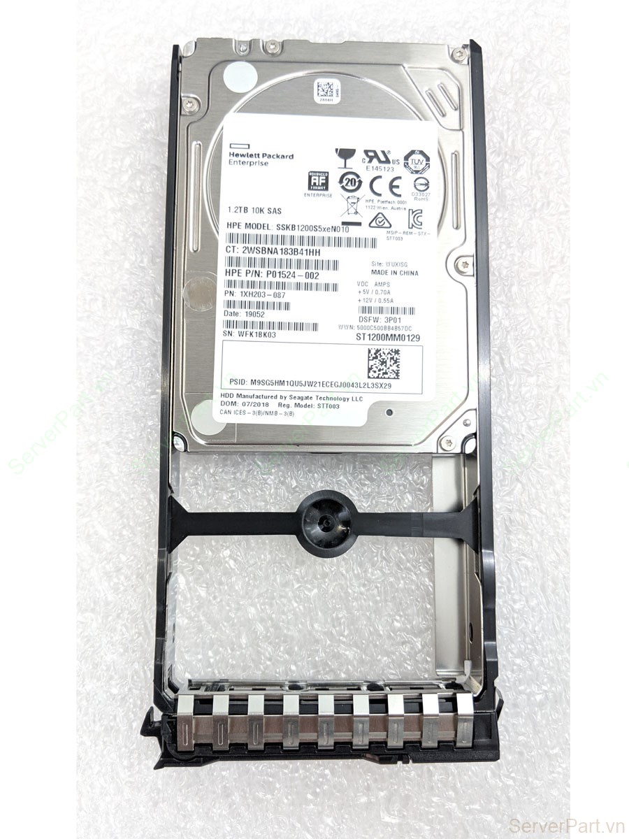 P01524-002 SSKB 1200S5xeN010 Ổ cứng HDD sHP 1.2tb 10k 2.5" 12G ...