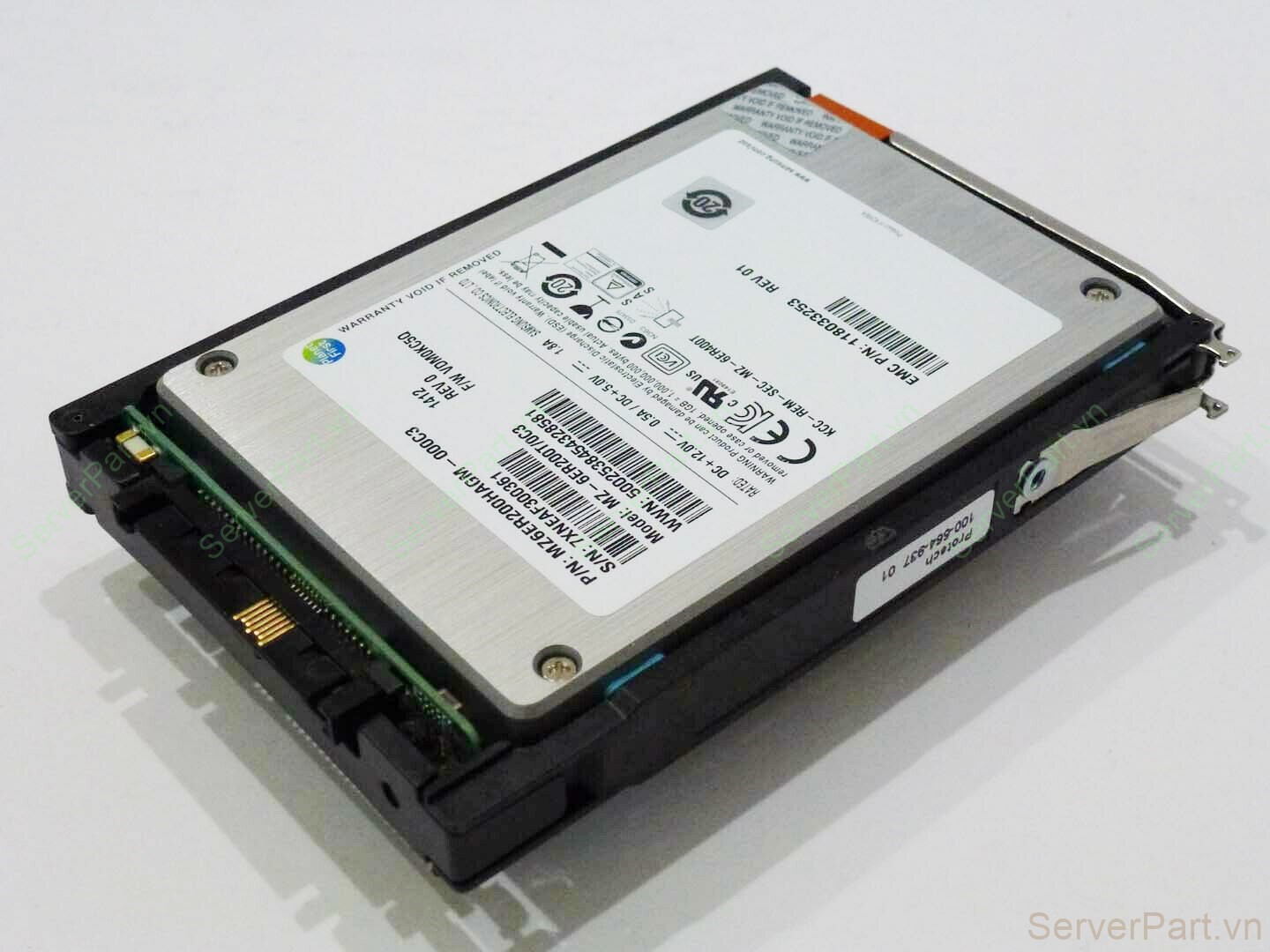 005050523 V6-2S6FX-200 Ổ cứng SSD sDell EMC 200gb 2.5" 6G VNXe3200 ...