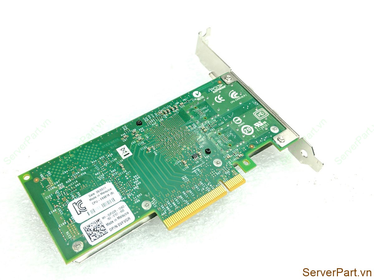 0VFVGR VFVGR Card Nic Dell Intel X520-DA2 10GbE 2 Port FC SFP ...