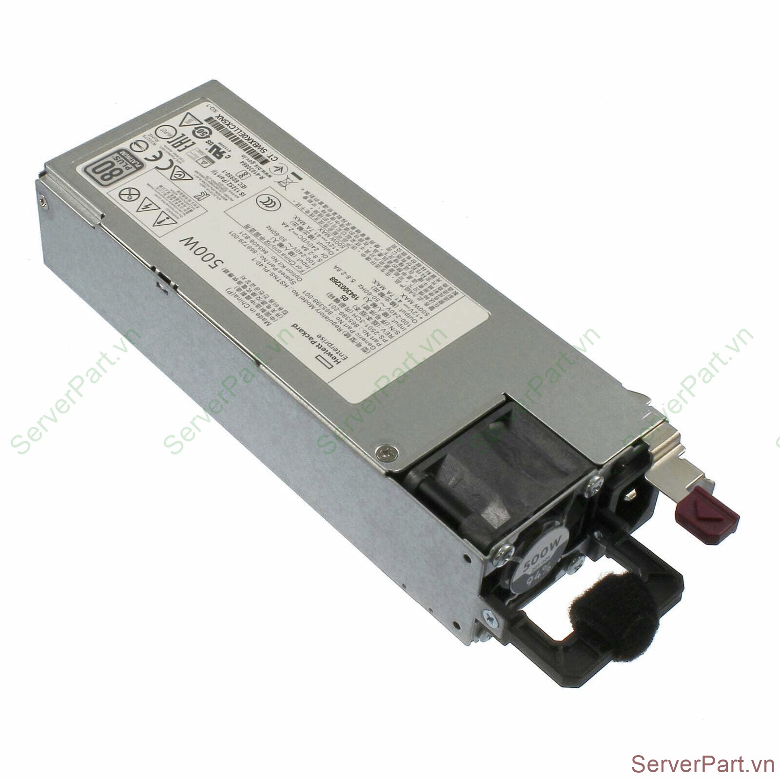 Bộ nguồn PSU HP HPE 500W G10 865408-B21 sp 866729-001 pn 865399-201 86 ...