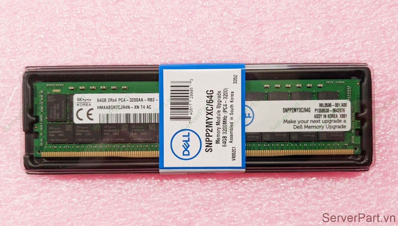 Bộ nhớ Ram Dell 64Gb 2RX4 PC4-3200AA-R SNPP2MYXC/64G AA799110 0P2MYX P ...