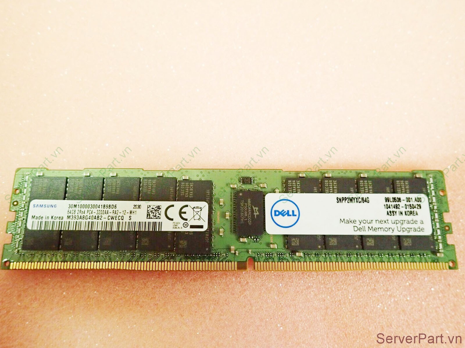 Bộ nhớ Ram Dell 64Gb 2RX4 PC4-3200AA-R SNPP2MYXC/64G AA799110 0P2MYX P ...