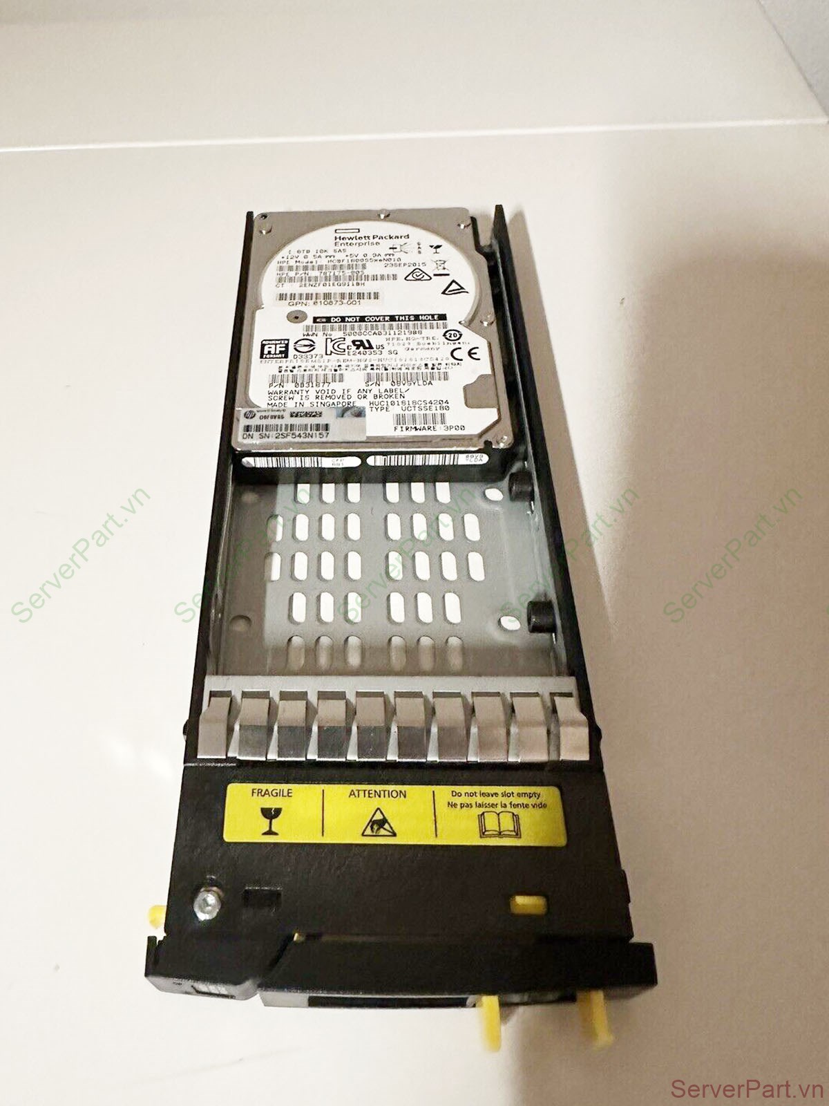 Ổ cứng HDD SAS HP 1.8TB 10K 2.5" 3Par 787175-005 810873-001 HUC101818C ...