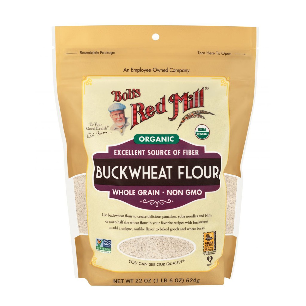Bột kiều mạch hữu cơ Bob's Red Mill 624gr - Organic Buckwheat Flour ...