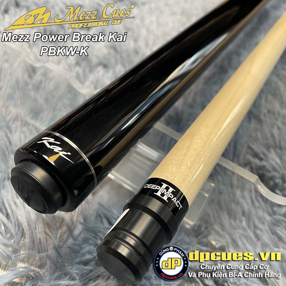 Cơ phá Mezz Power Break Kai PBKW-K (Black/No wrap) | DPCUES - Dũng Phạm Billiards Shop