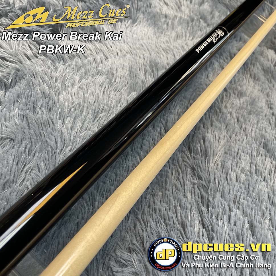 Cơ phá Mezz Power Break Kai PBKW-K (Black/No wrap) | DPCUES - Dũng Phạm Billiards Shop