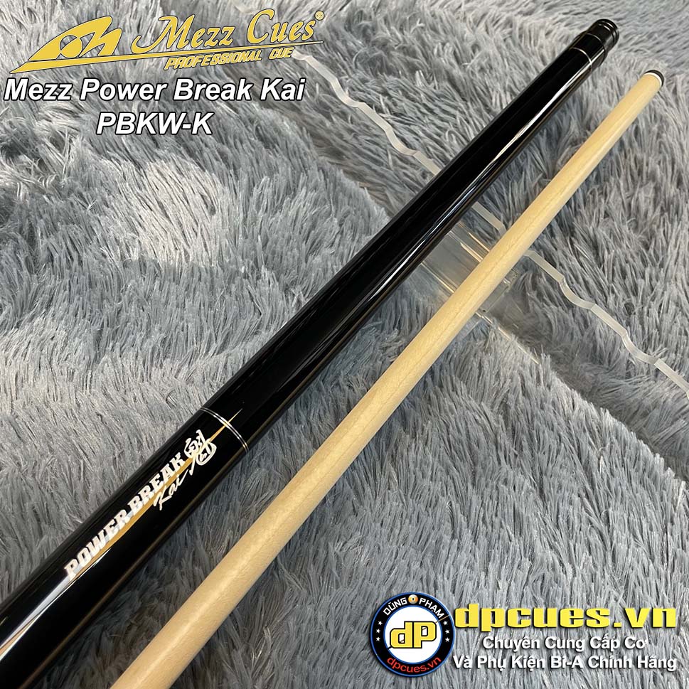 Cơ phá Mezz Power Break Kai PBKW-K (Black/No wrap) | DPCUES - Dũng Phạm Billiards Shop