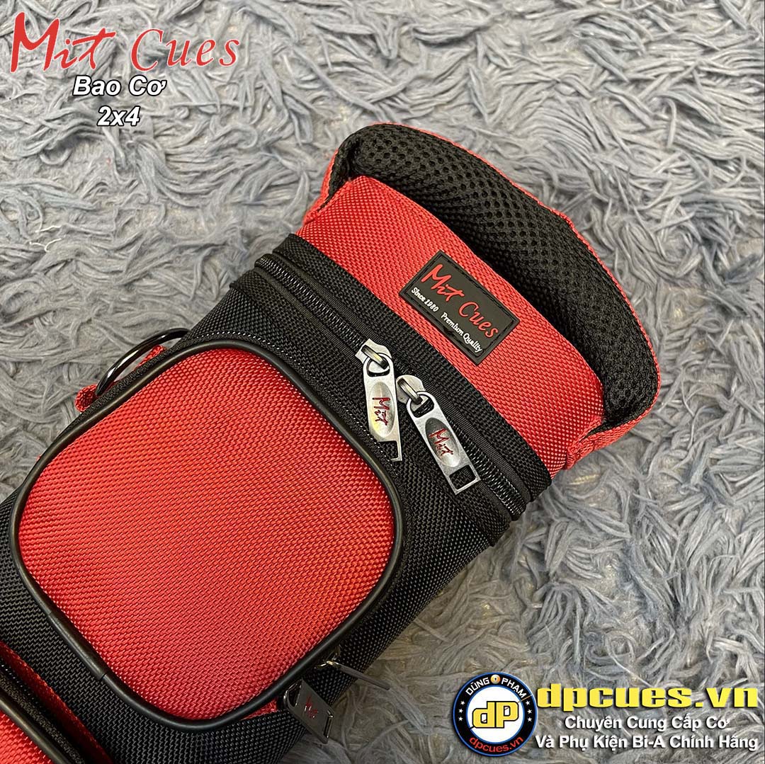 Bao cơ Mit Cues 2x4 Đỏ | DPCUES - Dũng Phạm Billiards Shop