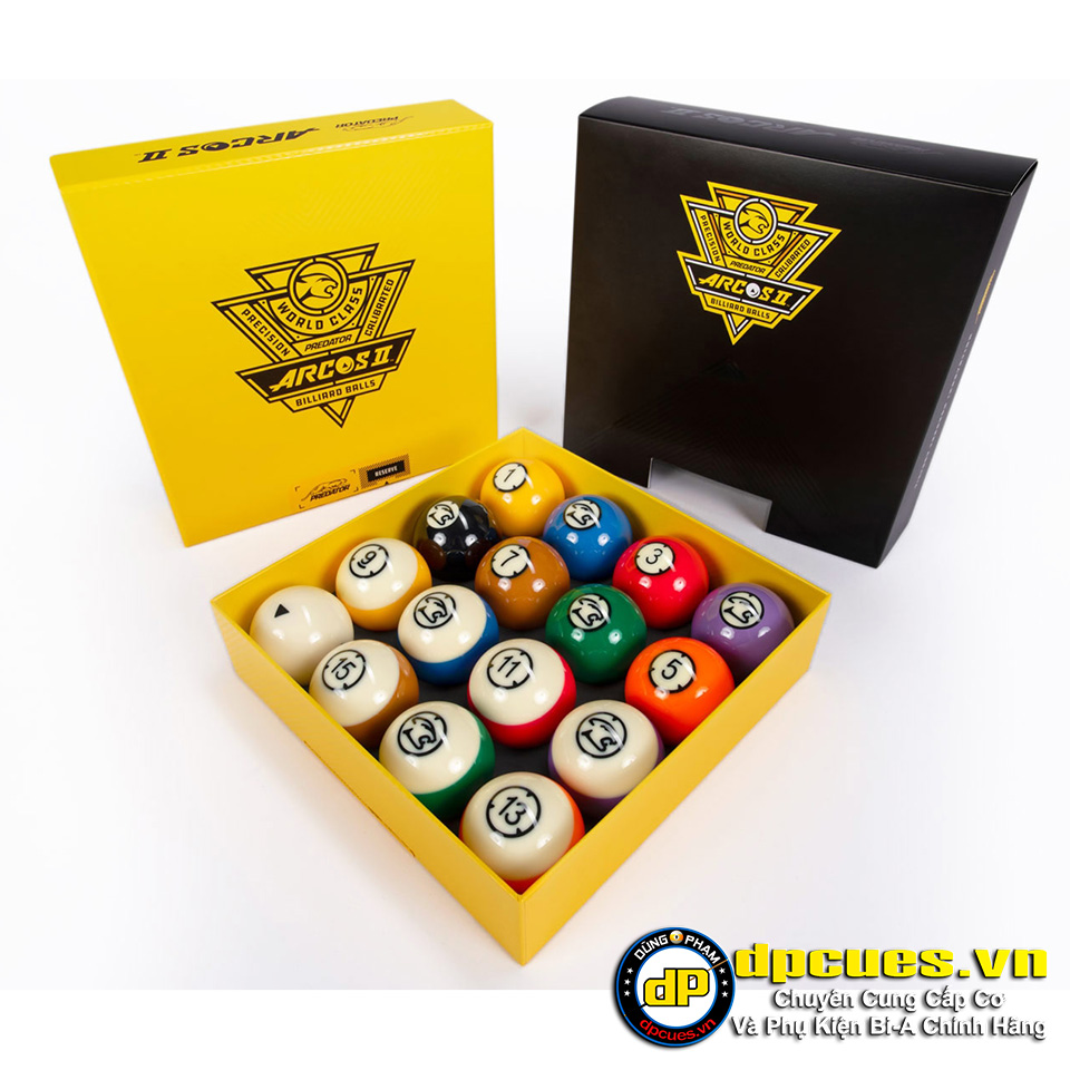 Predator Arcos II Reserve Pool Balls | DPCUES - Dũng Phạm Billiards Shop