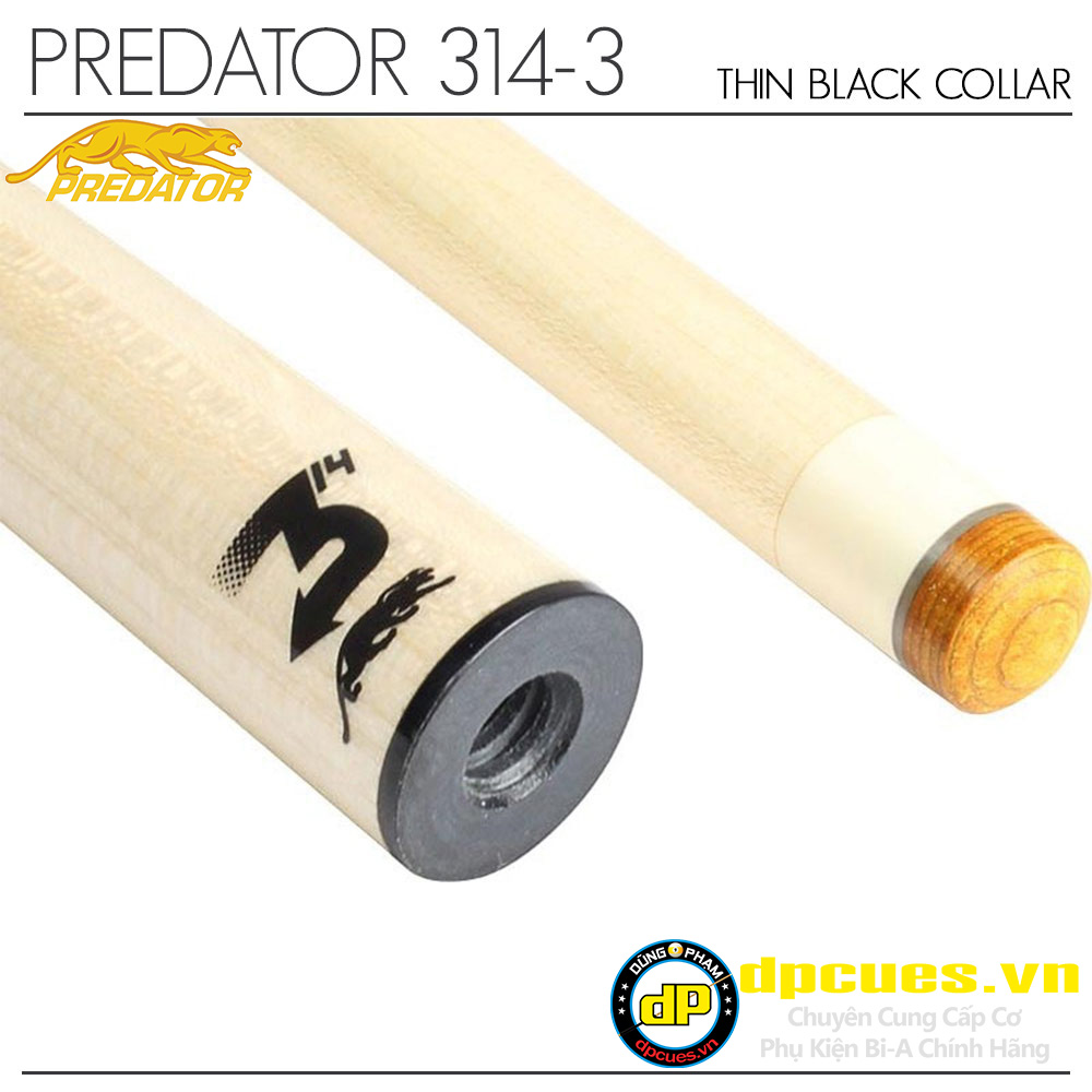 Ngọn Predator 314-3 Radial | DPCUES - Dũng Phạm Billiards Shop
