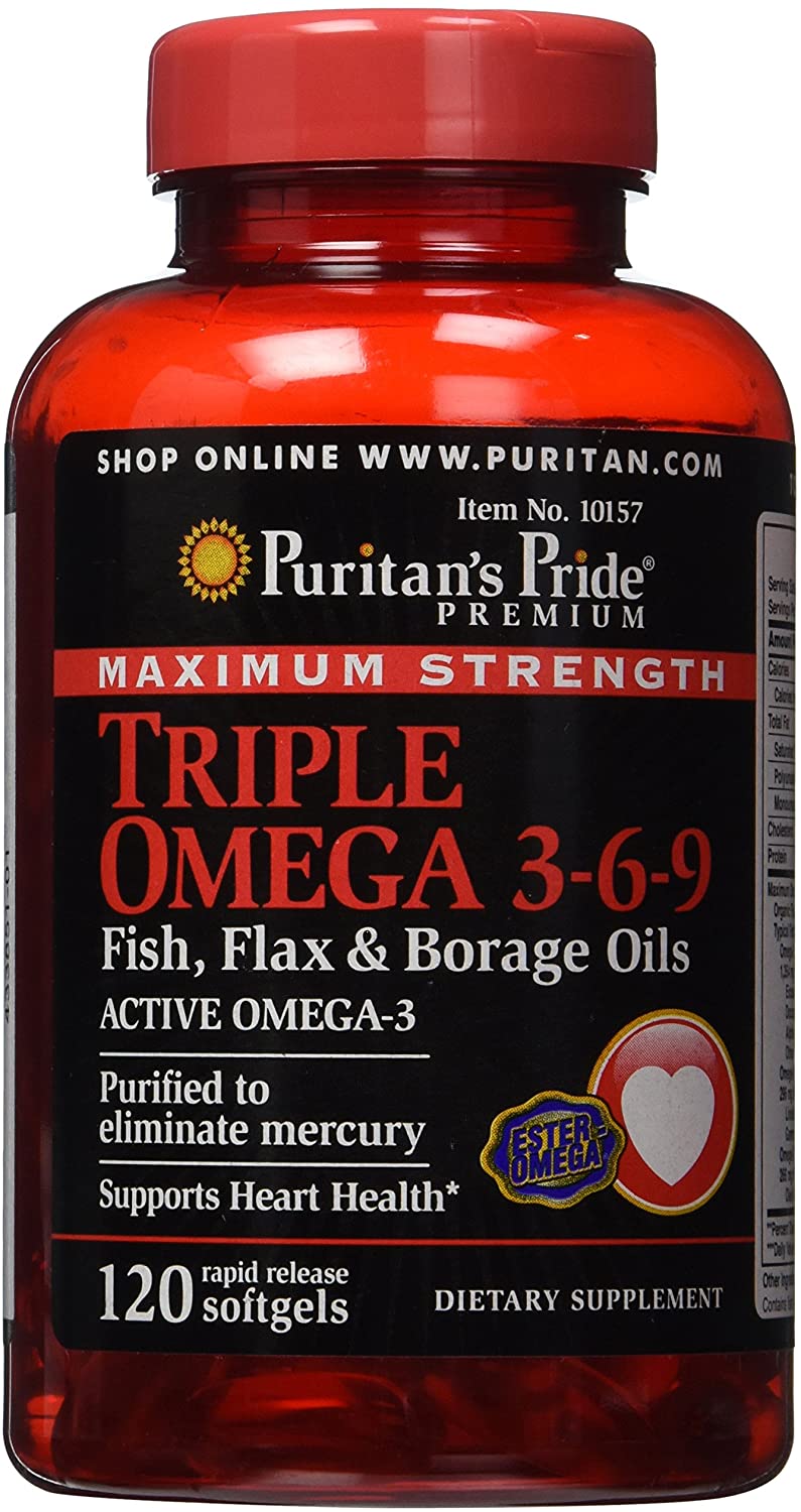 Viên uống bổ mắt, não, tim, tăng cường hệ miễn dịch Omega 369 Fish ...