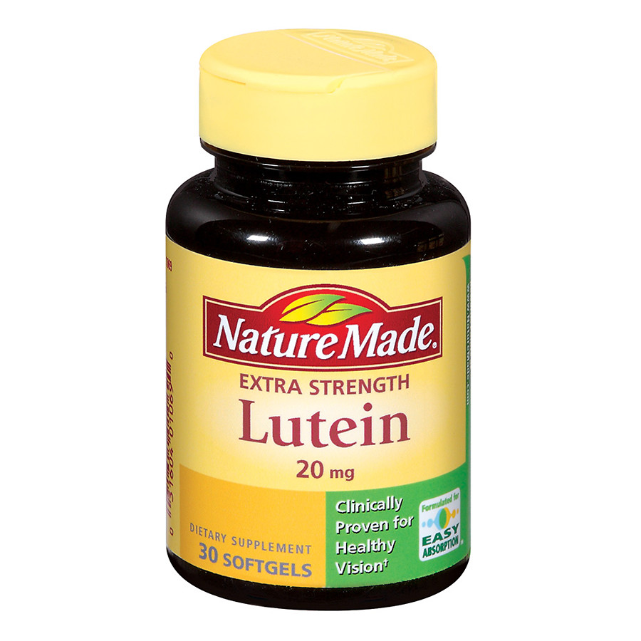 Viên uống hỗ trợ tăng cường thị lực Lutein 20mg Nature Made | Vitadaily.vn