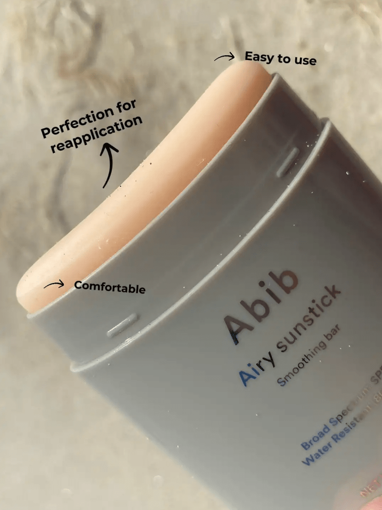 Thanh Lăn Chống Nắng Abib Airy Sunstick Smoothing Bar SPF50+ 23g | SonAuth Official