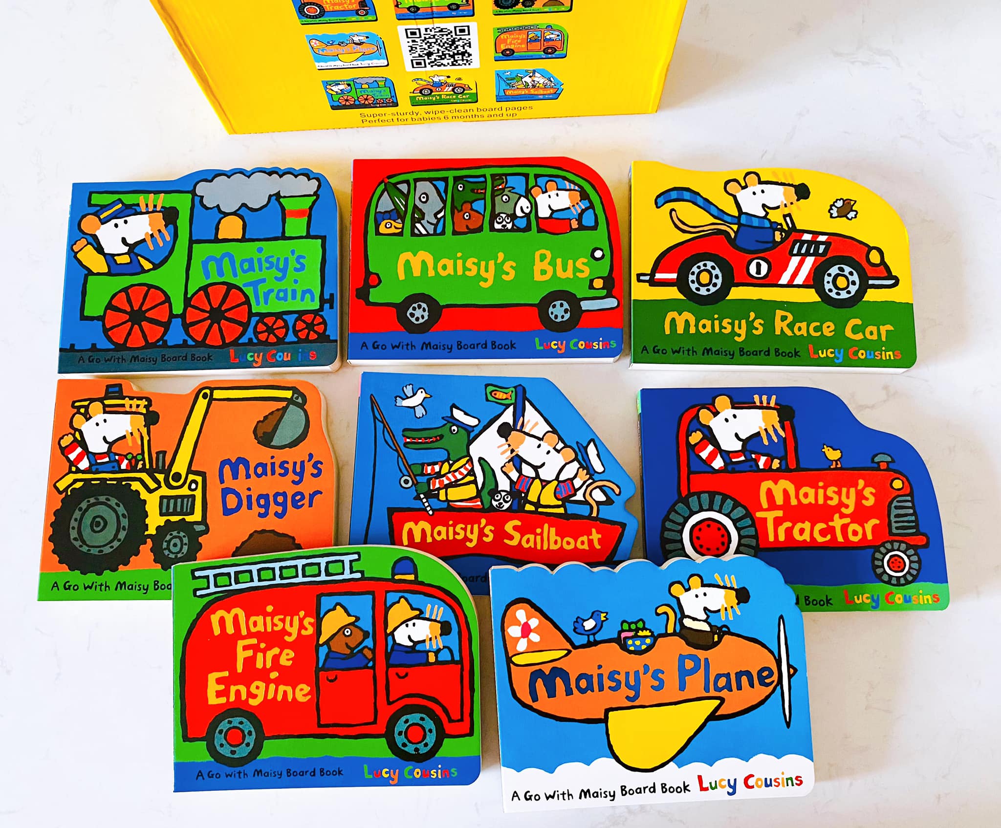Bộ truyện Maisy mouse board book Thebook Garden