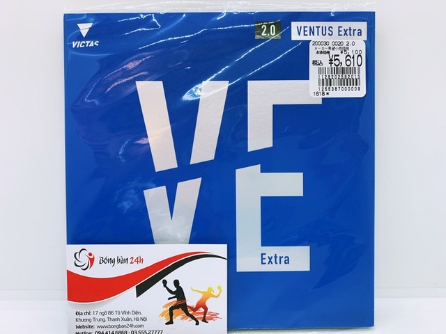 Ventus Extra - Mặt vợt có tốc độ và độ xoáy vượt trội nhất Bongban24h.com