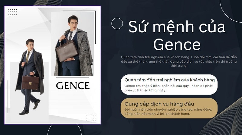 Giới thiệu thương hiệu đồ da cao cấp Gence