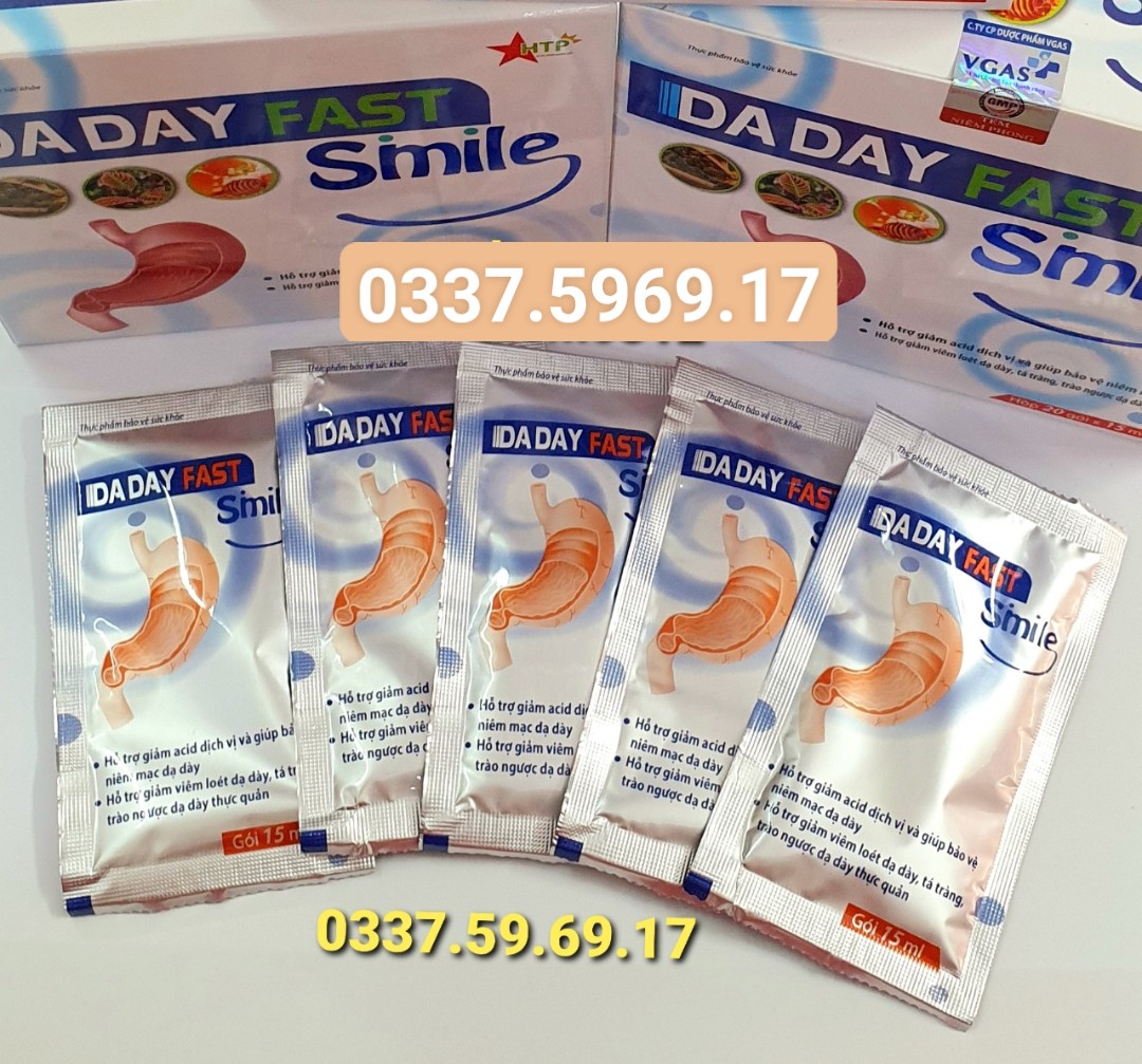 DẠ DÀY FAST SMILE - GEL GIẢM ĐAU DẠ DÀY - CHỐNG TRÀO NGƯỢC DẠ DÀY THỰC ...