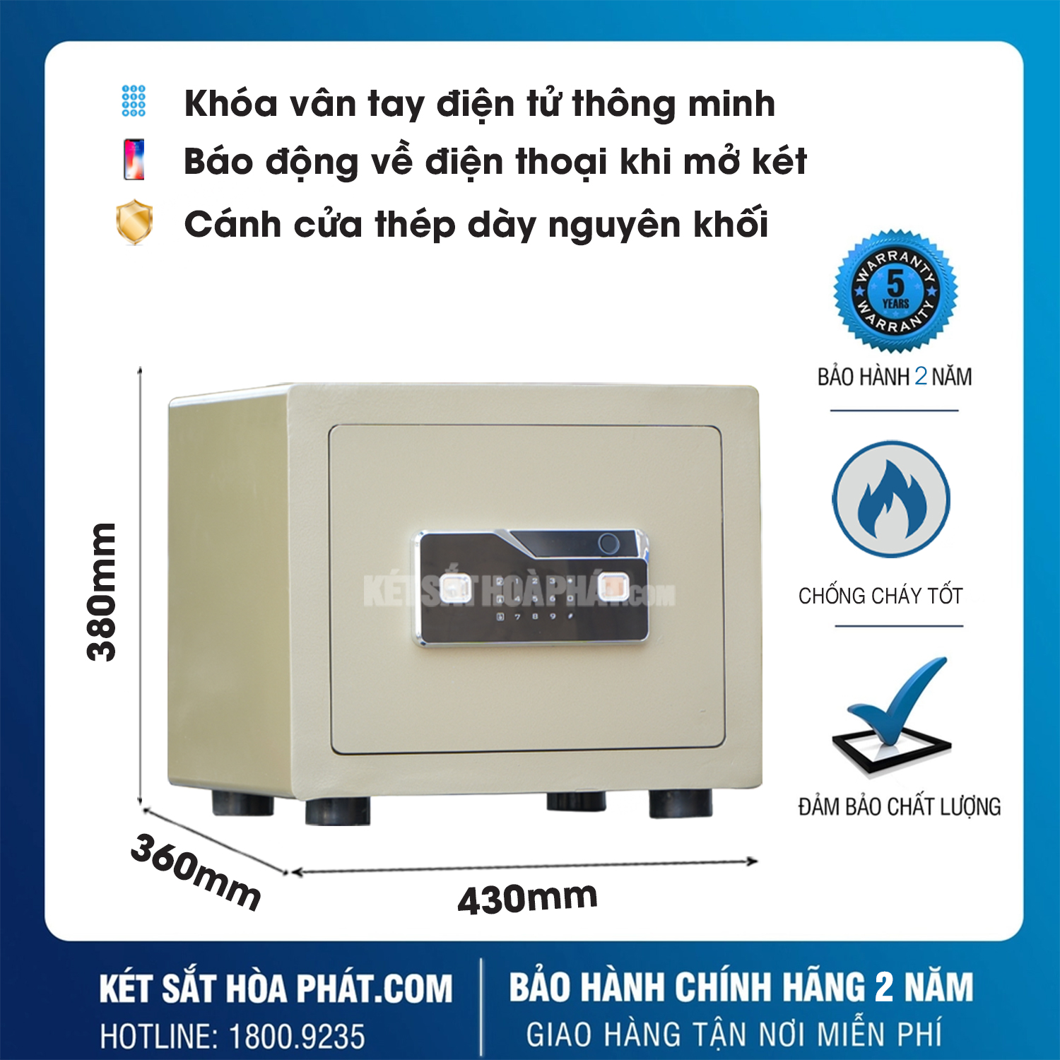 Két Sắt Mini Century CF360VTDT Vân Tay Điện Tử Cao Cấp - Có Kết Nối ...