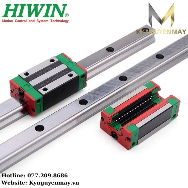 Con trượt HIWIN HGH - 15/20/25/30/35 | Đủ kích thước - Giá rẻ - Mới