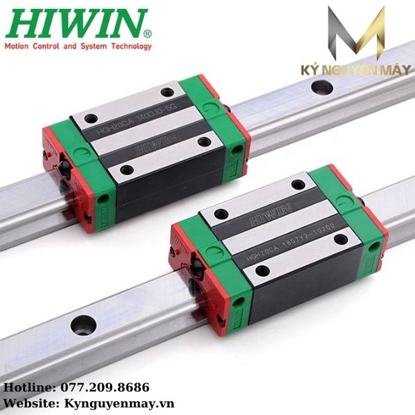 Con trượt HIWIN HGH - 15/20/25/30/35 | Đủ kích thước - Giá rẻ - Mới
