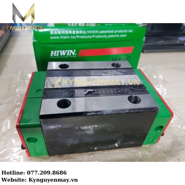 Con trượt HIWIN HGH - 15/20/25/30/35 | Đủ kích thước - Giá rẻ - Mới