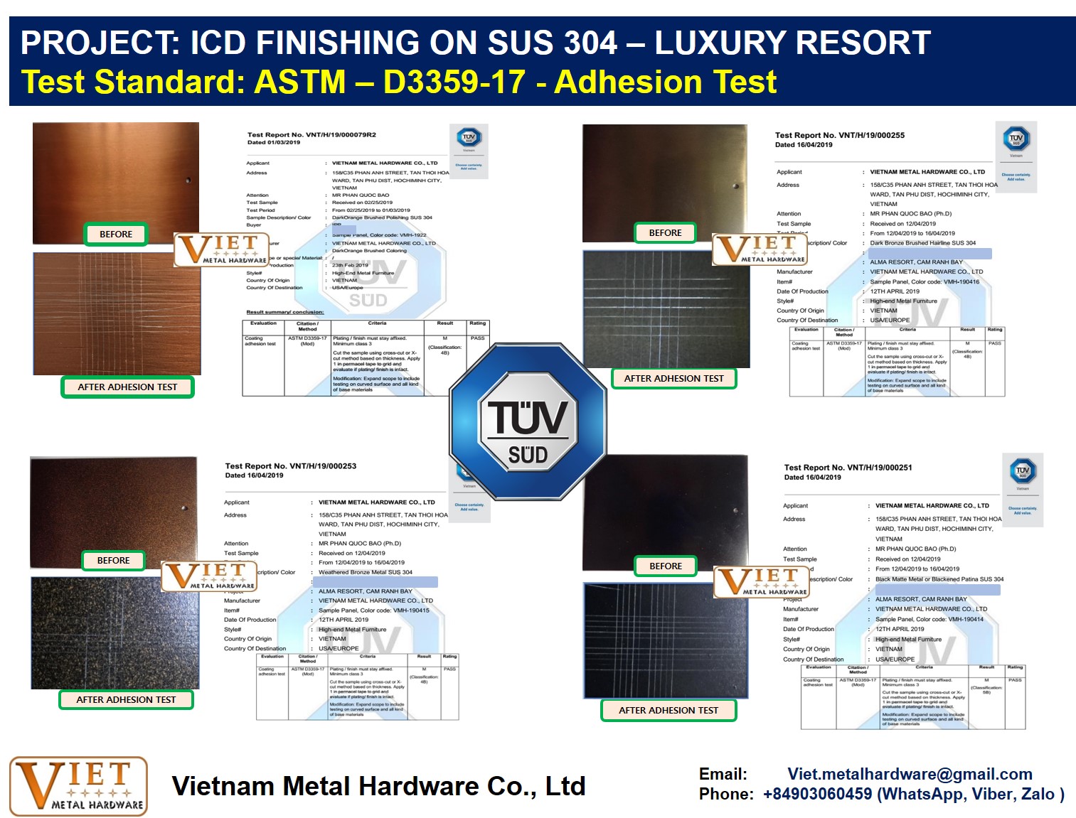 ASTM D3359-17 - VIETNAM METAL HARDWARE CO., LTD