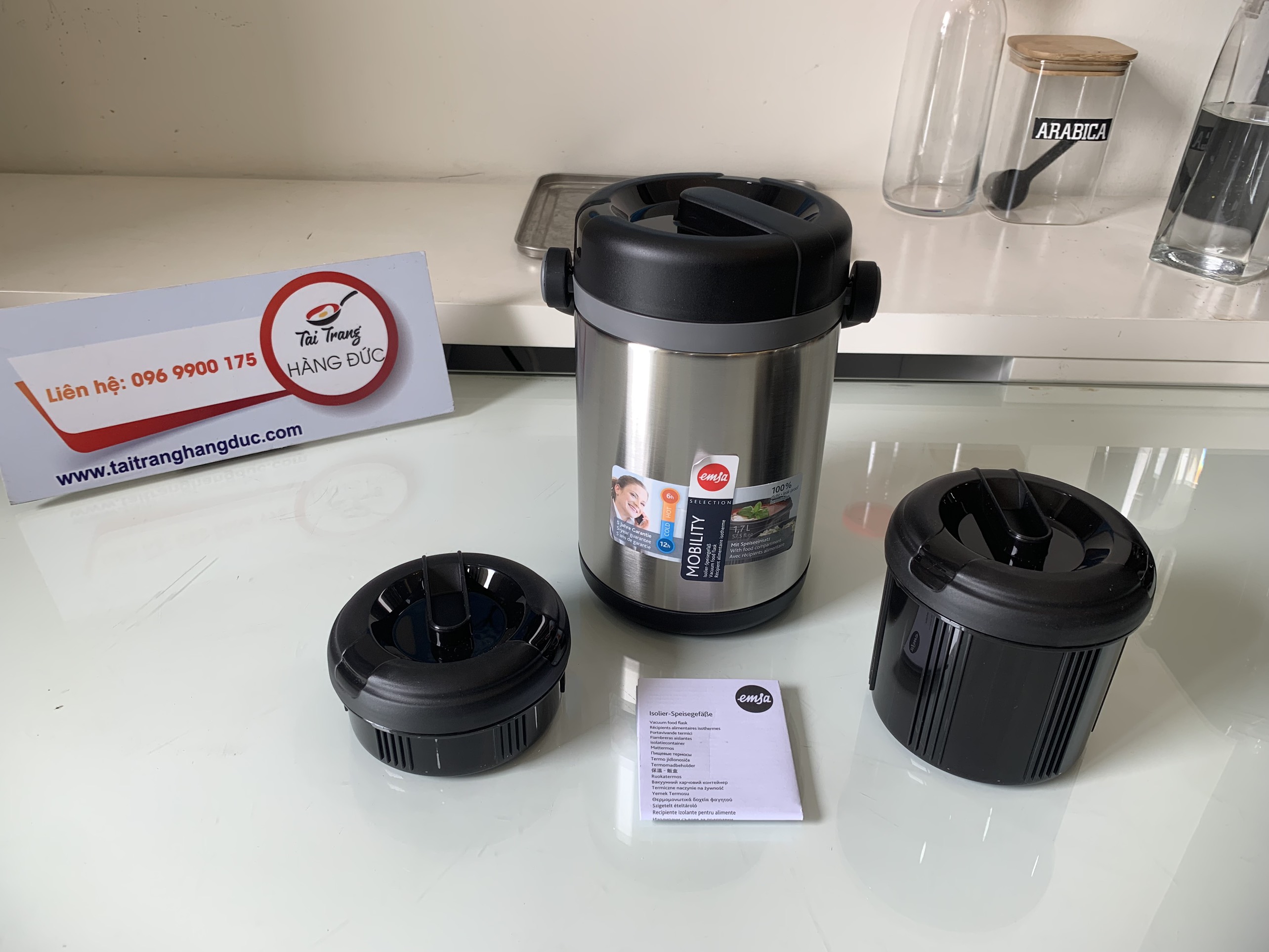 Cặp lồng giữ nhiệt Emsa Mobility Tài Trang Hàng Đức