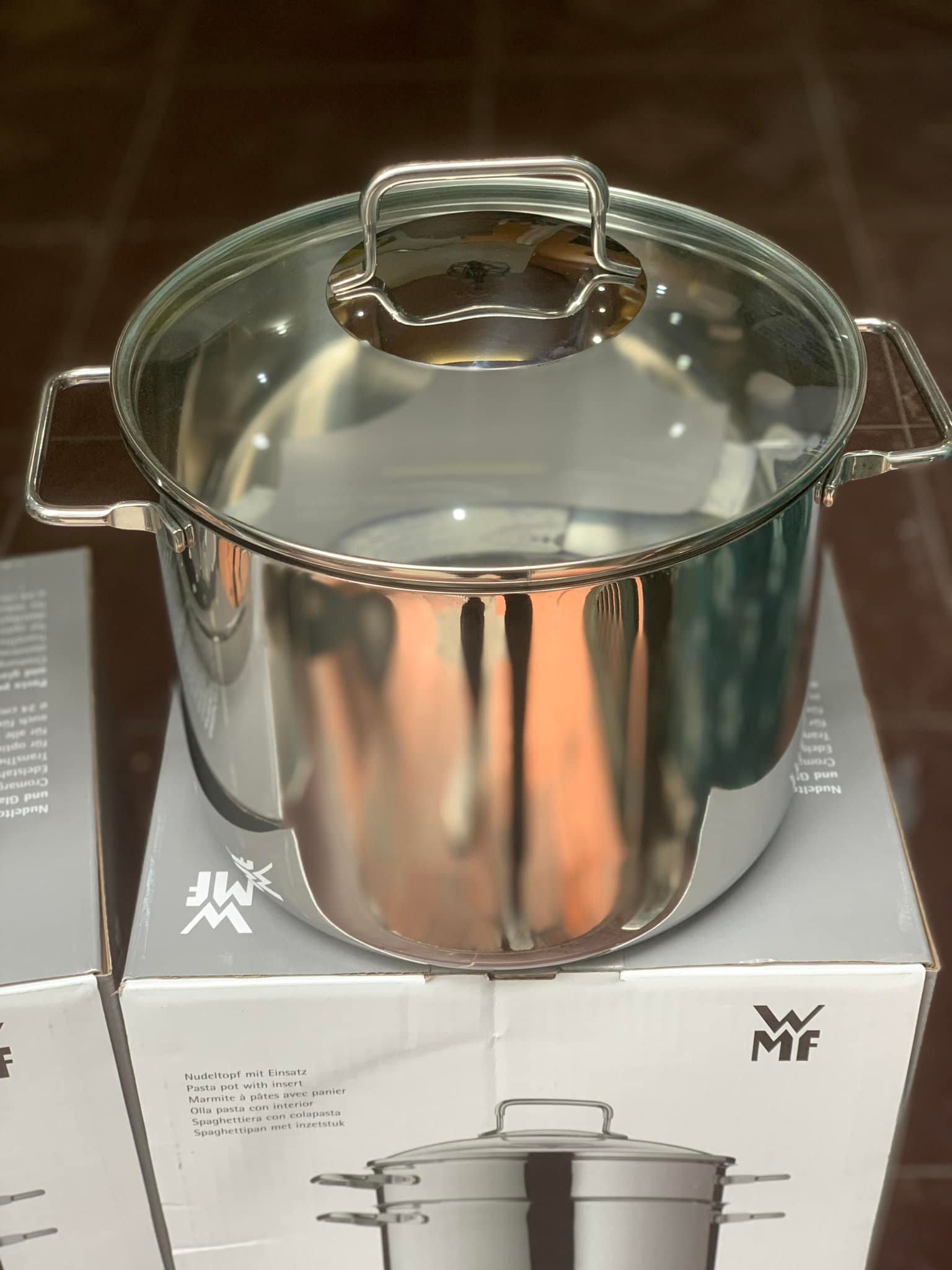 Set nồi hấp wmf 24 cm 7lit Tài Trang Hàng Đức