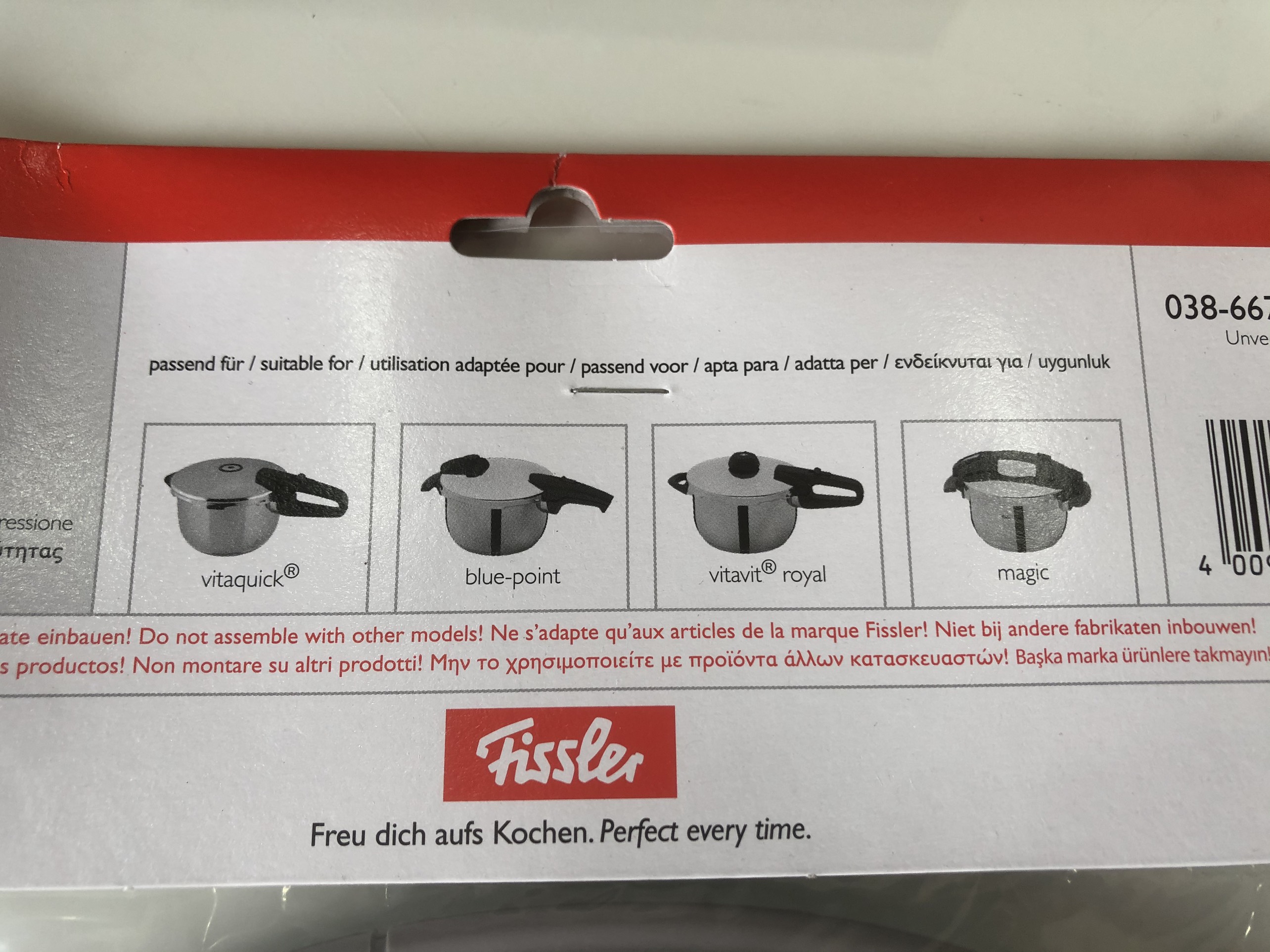 Gioăng và phụ kiện thay thế nồi áp suất Fissler Blue Point Tài Trang ...