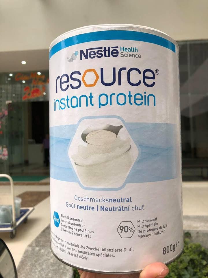 Sữa cho người tiểu đường Nestle Resource Instant protein Tài Trang Hàng Đức