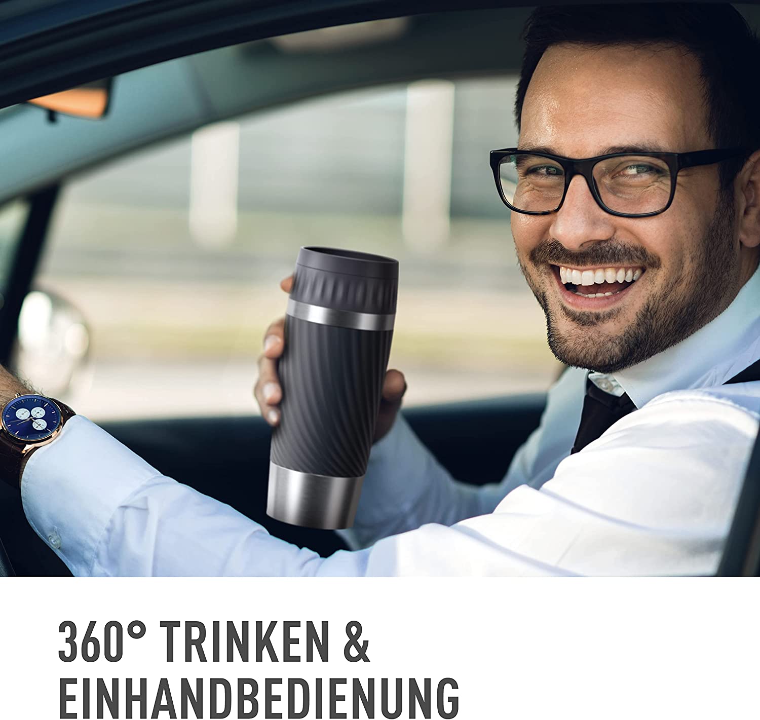 Cốc giữ nhiệt Emsa Easy Twist Travel Mug 360mL Tài Trang Hàng Đức