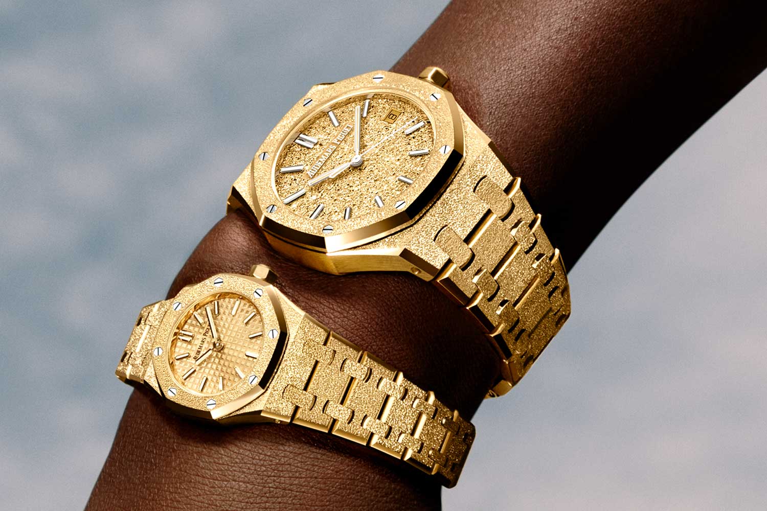 Đồng hồ Audemars Piguet Royal Oak Mini Frosted Gold | Kỳ Lân