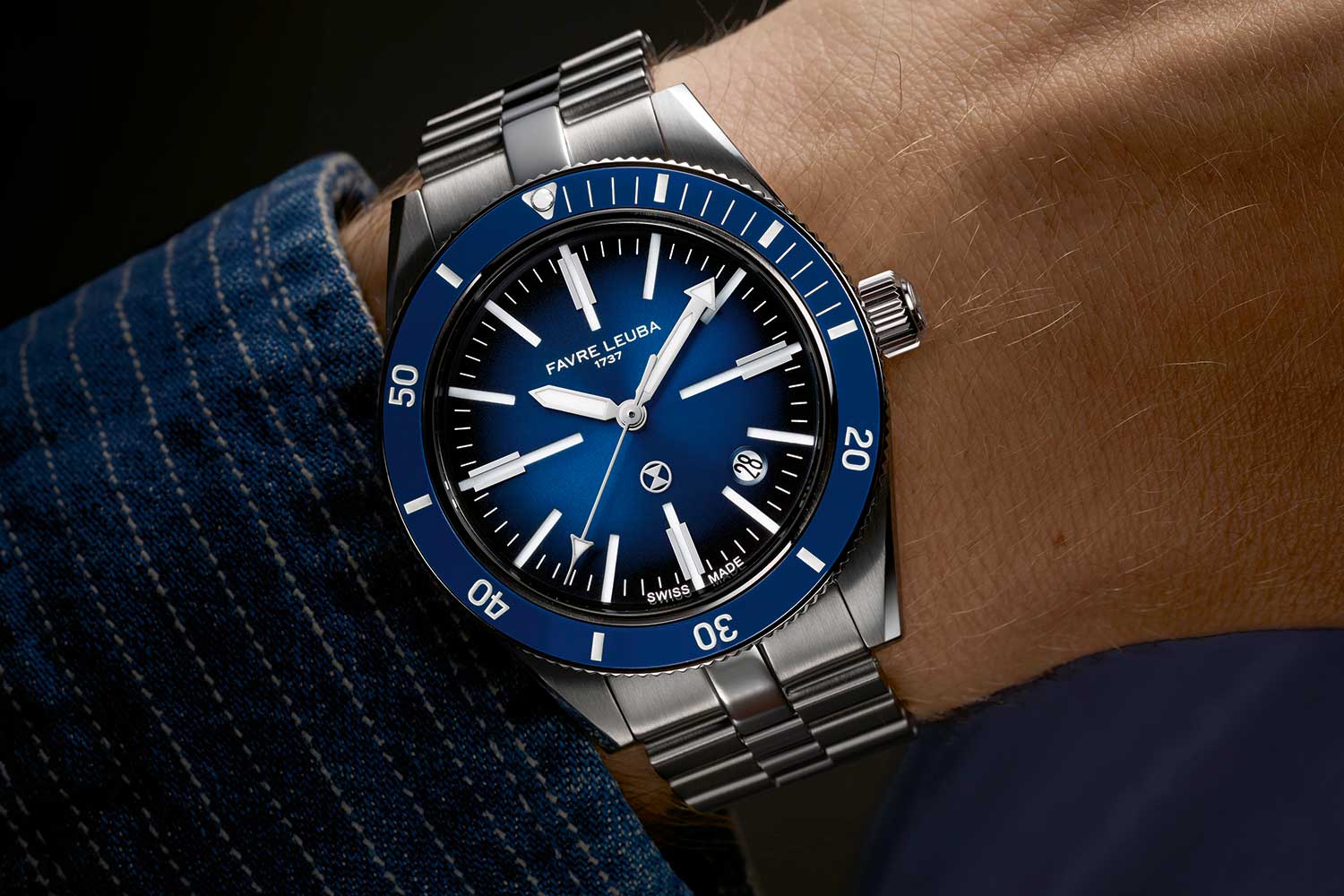 Đồng hồ Favre Leuba Deep Blue Revival và Renaissance | Kỳ Lân Luxury