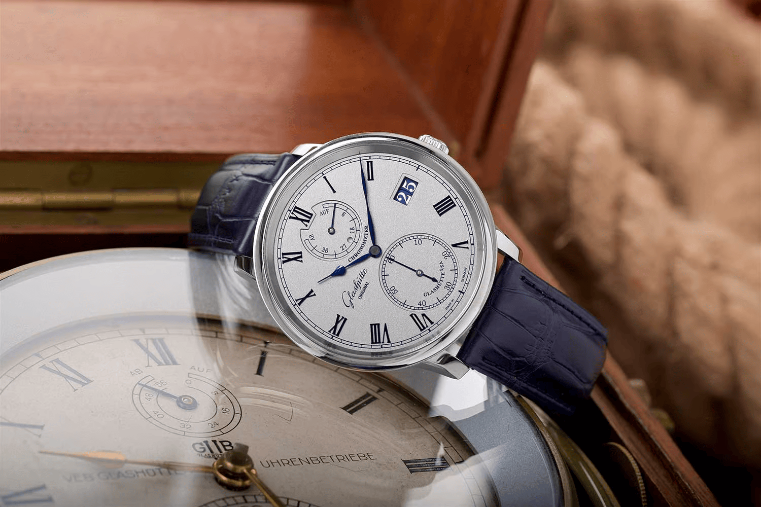 Đồng hồ Glashütte Original Senator Chronometer | Kỳ Lân Luxury