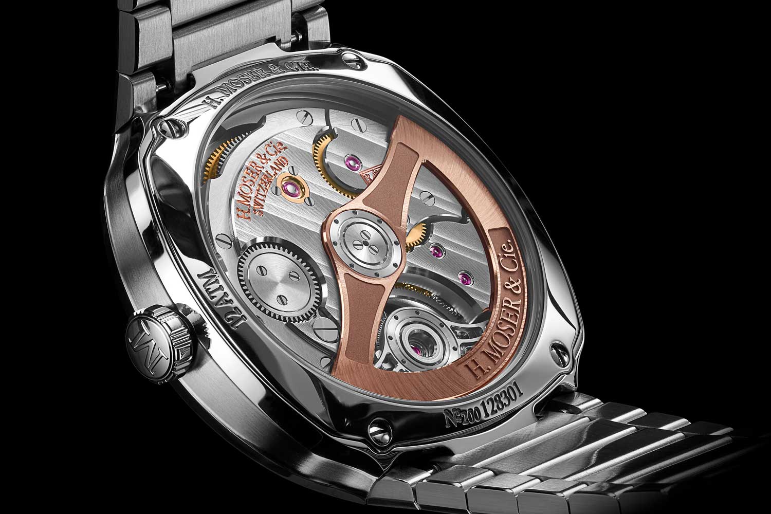 Đồng hồ Moser & Cie Streamliner Tourbillon Rainbow | Kỳ Lân Luxury