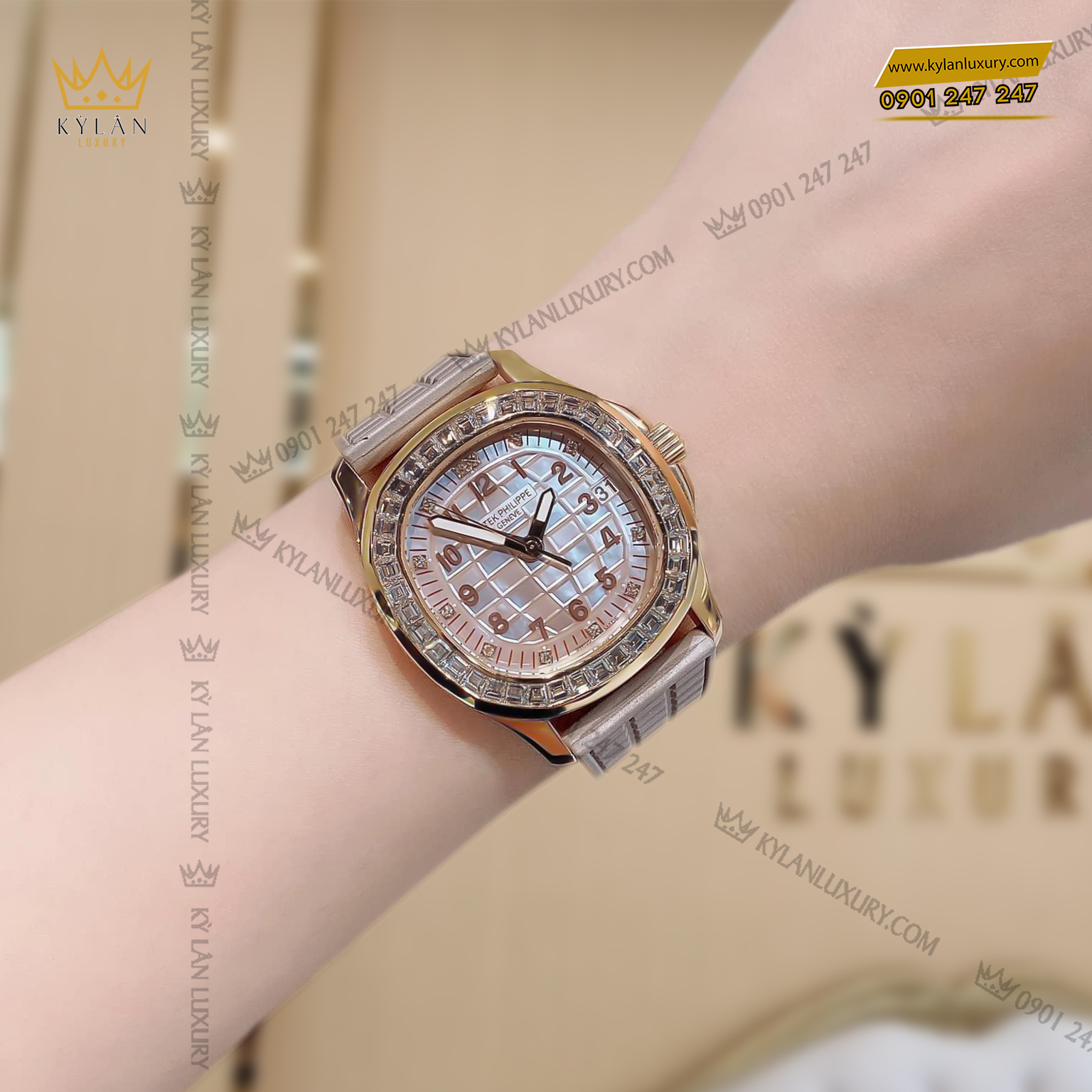 Đồng Hồ Patek Philippe Aquanaut 5072R-001 | Kỳ Lân Luxury