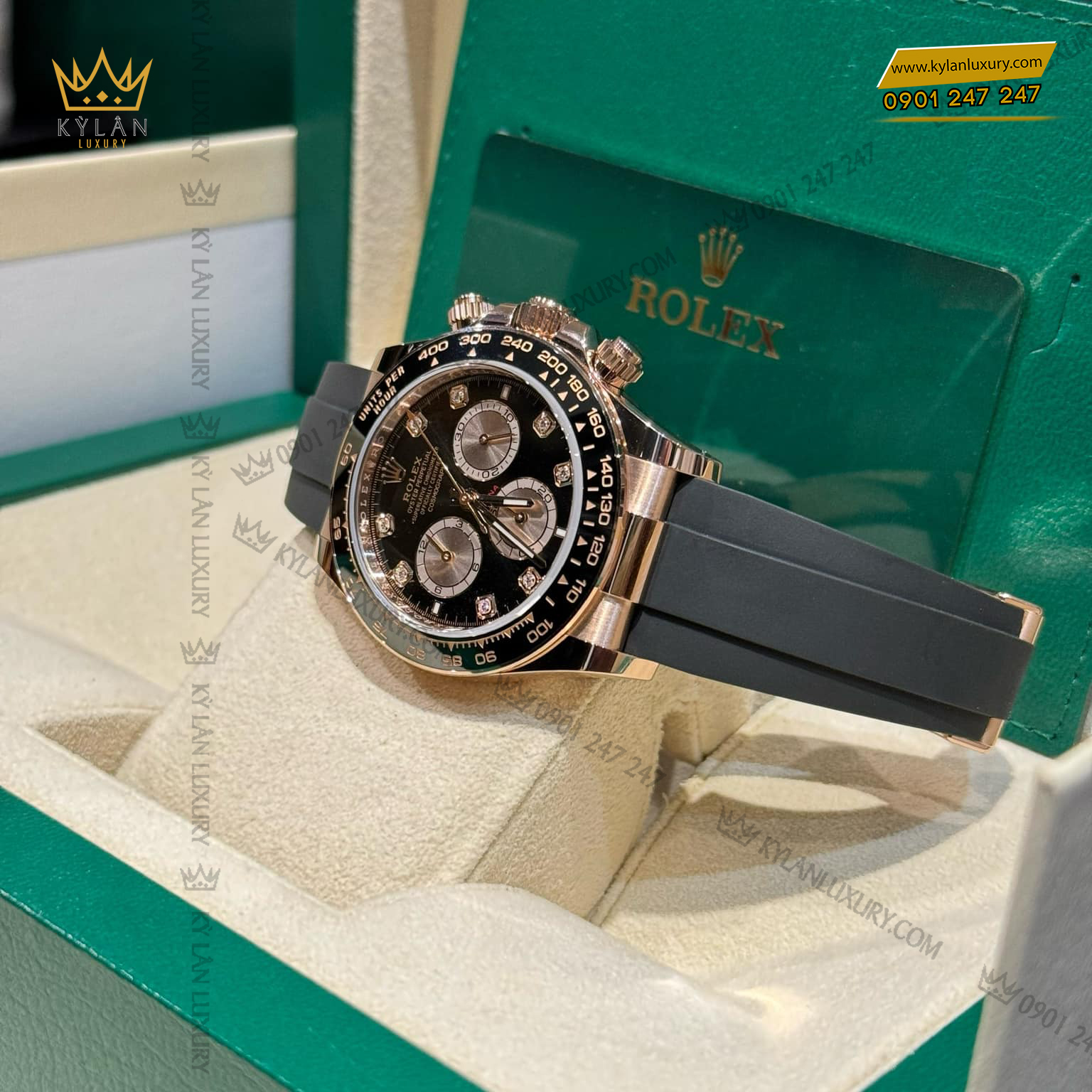 Đồng hồ Rolex Cosmograph Daytona 126515LN-0004 cọc số kim cương | Kỳ ...