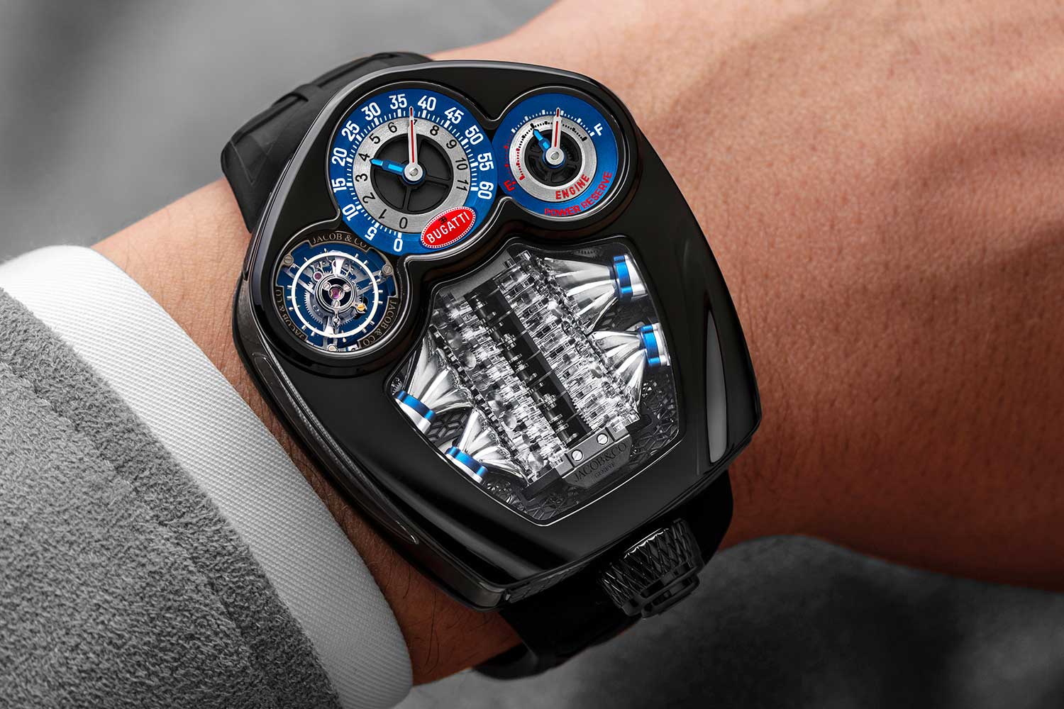Đồng hồ Jacob & Co. Bugatti Tourbillon 2024 | Kỳ Lân