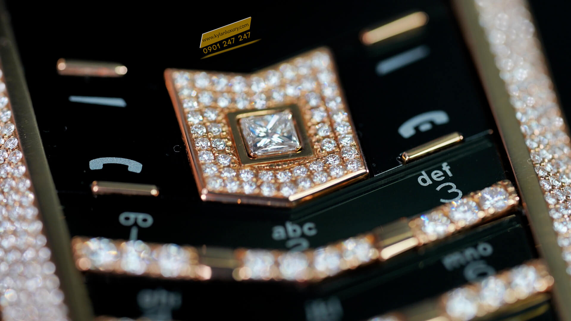 Vertu Signature S Gold Diamonds | Kỳ Lân Luxury