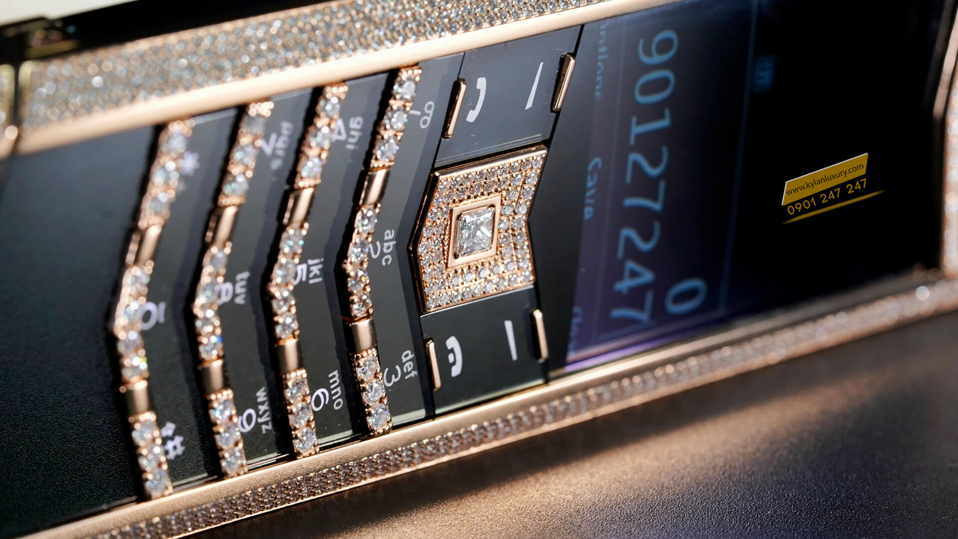 Vertu Signature S Gold Diamonds | Kỳ Lân Luxury