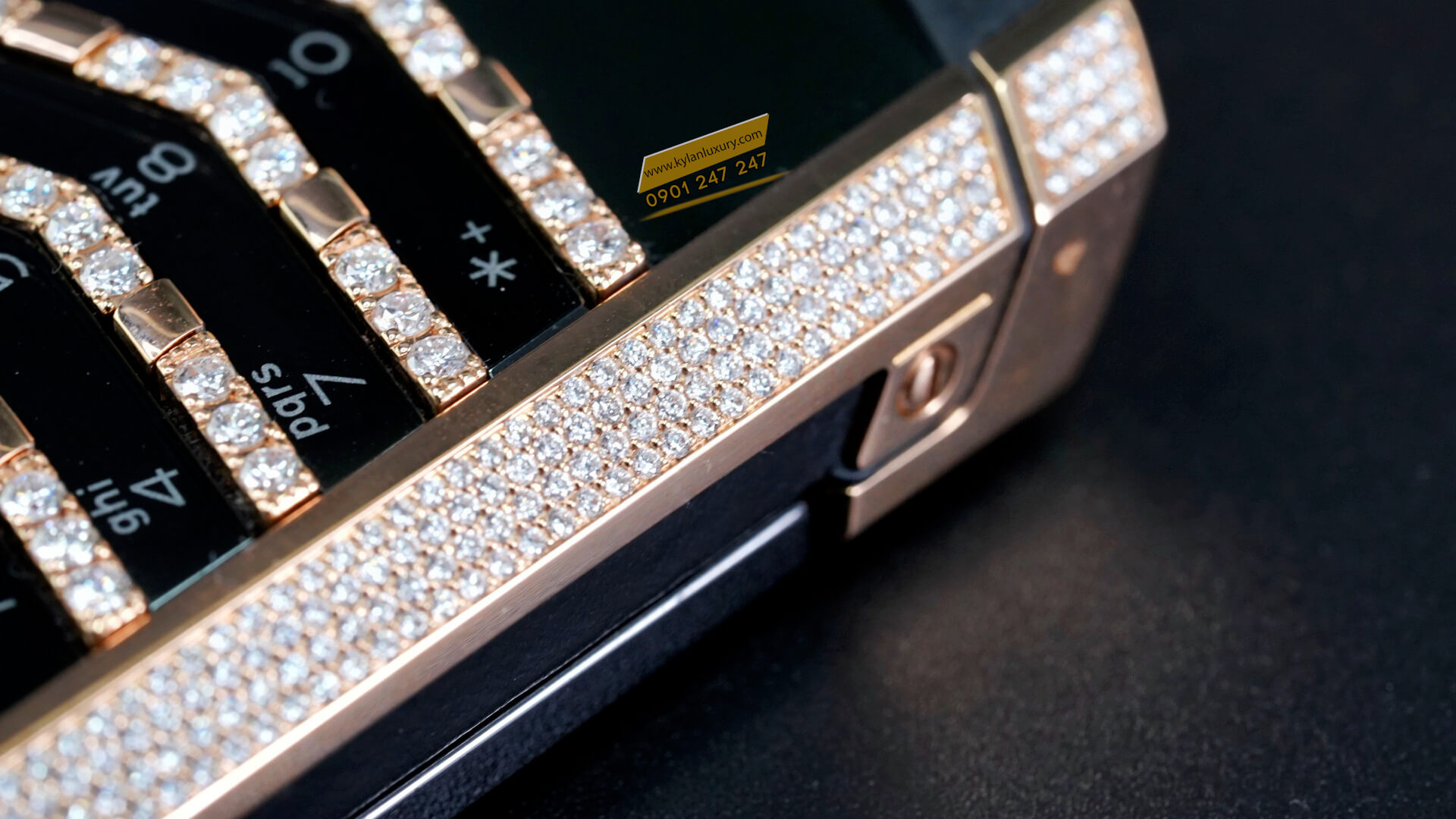 Vertu Signature S Gold Diamonds | Kỳ Lân Luxury