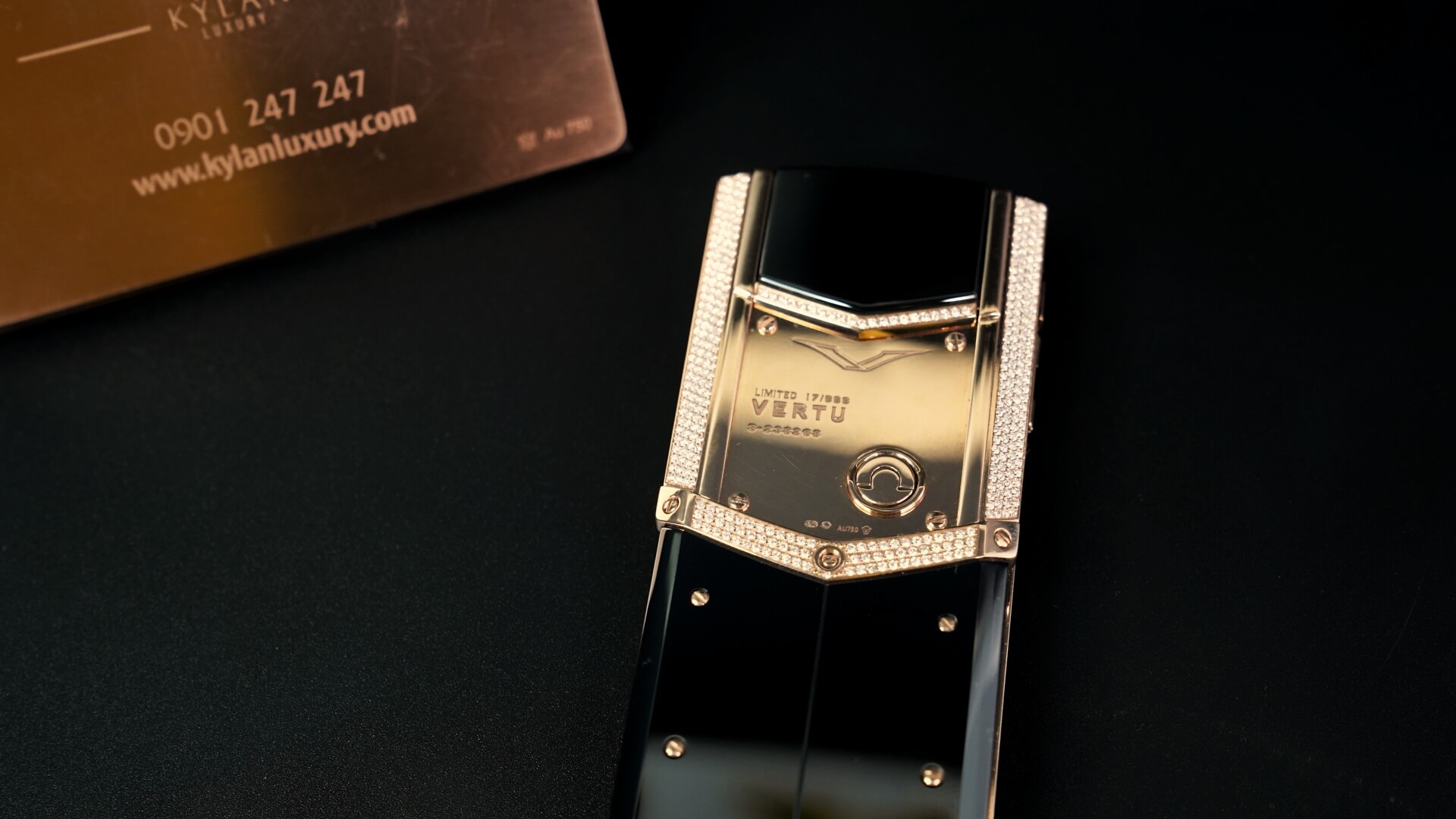 Vertu Signature S Gold Diamonds | Kỳ Lân Luxury